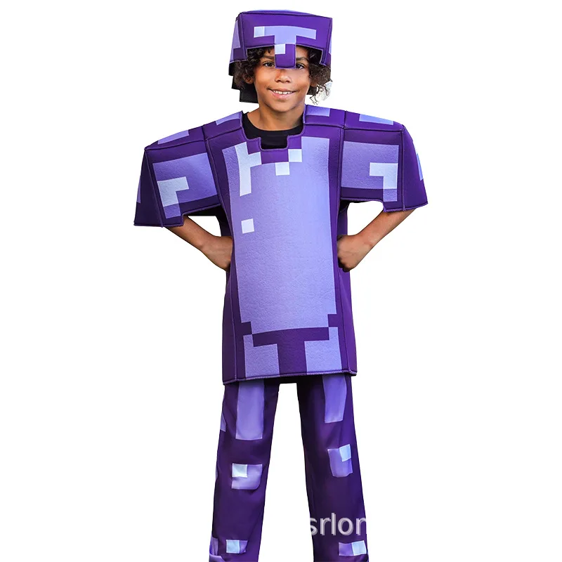 Diamond Armor Steve Costume