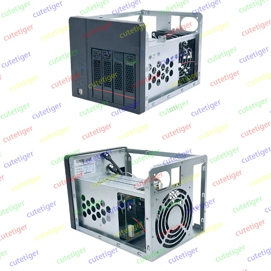 4-HDD-Bays-Nas-Storage-Server-Case-High-Quality-New-Tooless-Screwless ...