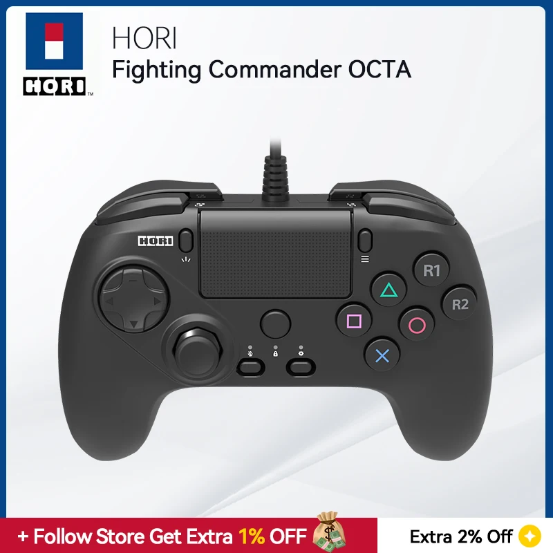 Horfighting-Commander-OCTA-Game-Controller-Gamepad-con-cable-USB ...