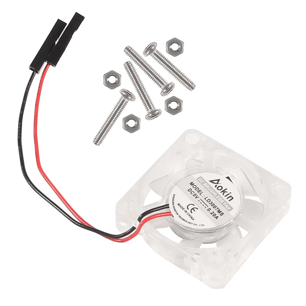 UNO R3 3007 мини-вентилятор для 3D принтера черный/прозрачный | AliExpress