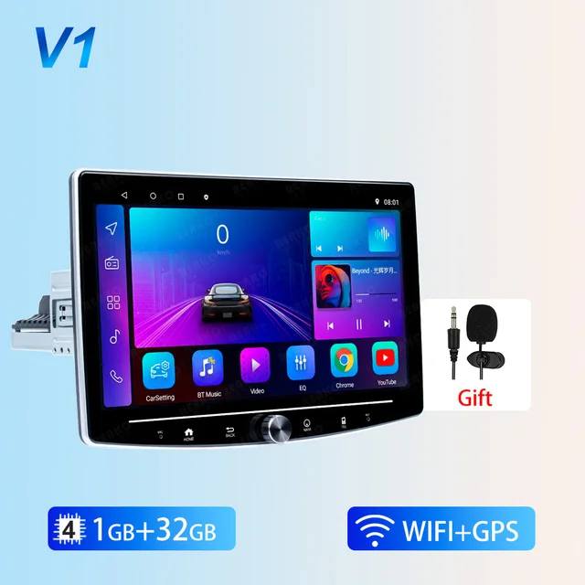 REAKOSOUND 1 din Android Car Radio Autoradio Multimedia Player Universal Touch Screen Car Stereo ...