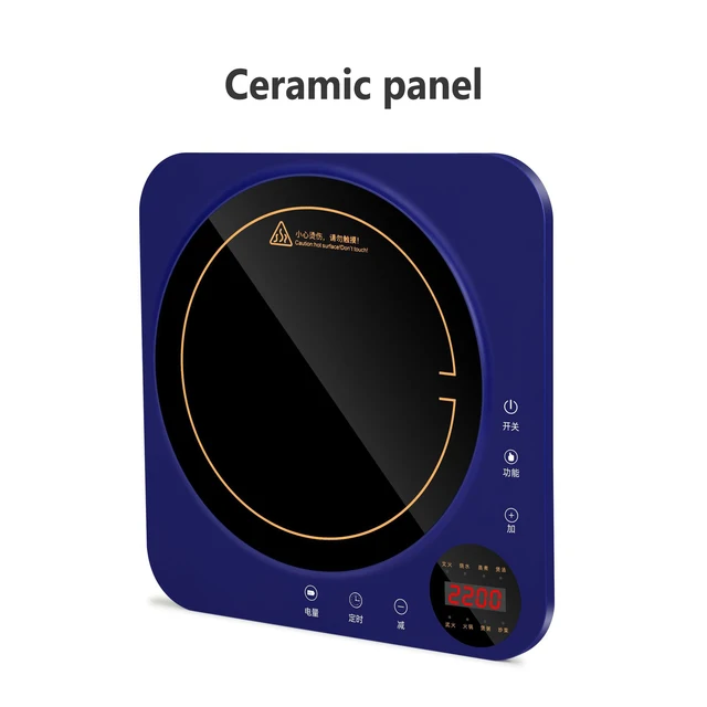 2.2kw Induction Cooker 8 Gears Power Regulation Waterproof Touch Panel ...