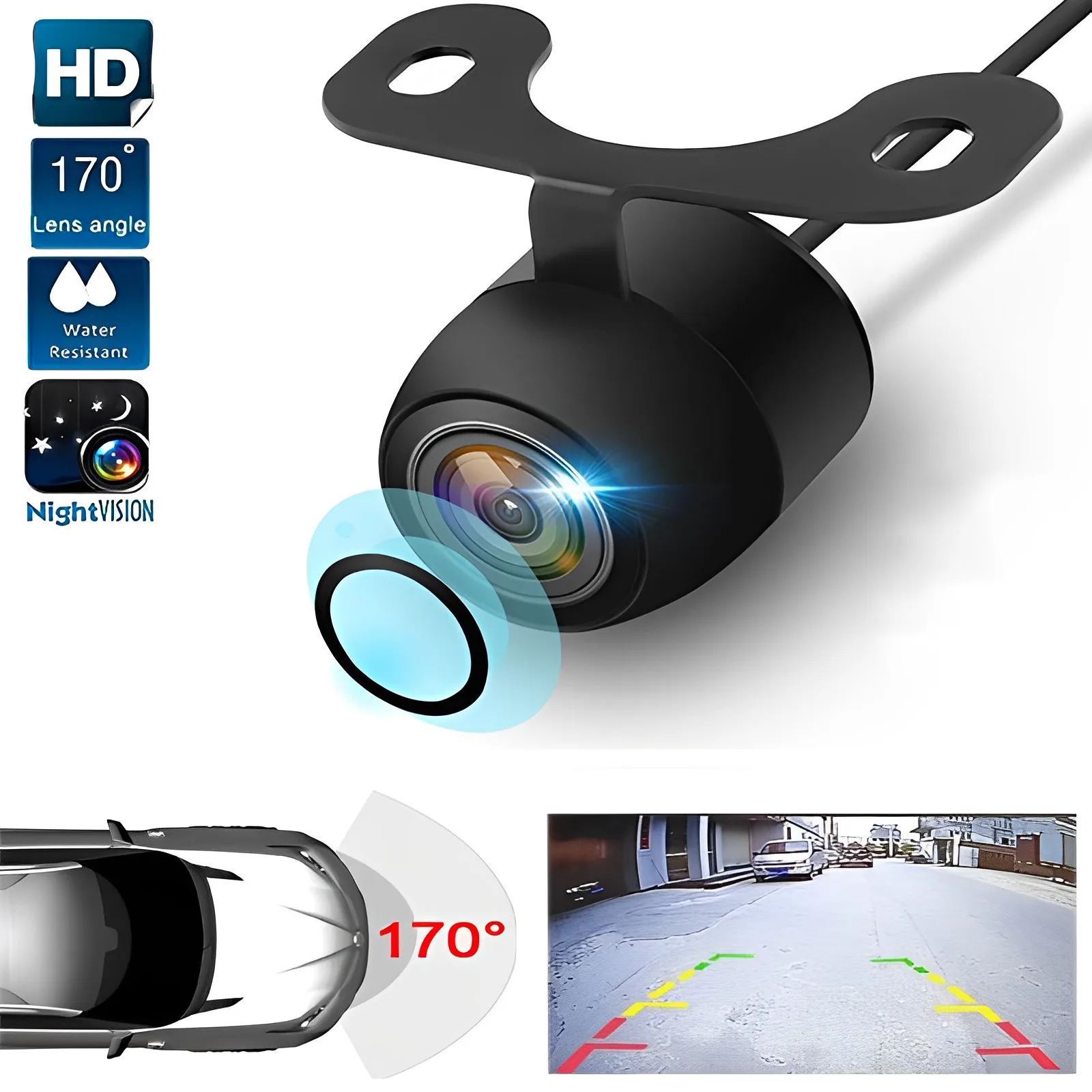 HD-Car-Rear-View-Camera-Night-Vision-Backup-Parking-Camera-Waterproof ...