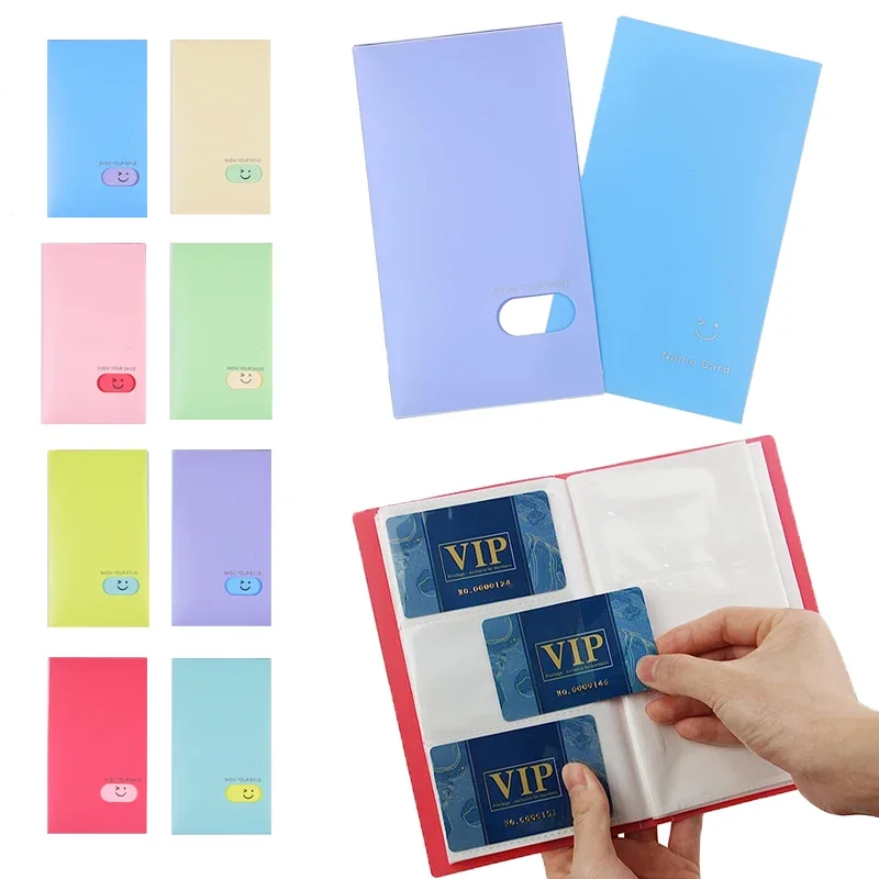 120-Slots-Business-Card-Book-Women-Card-Collection-Holder-Book-Picture ...