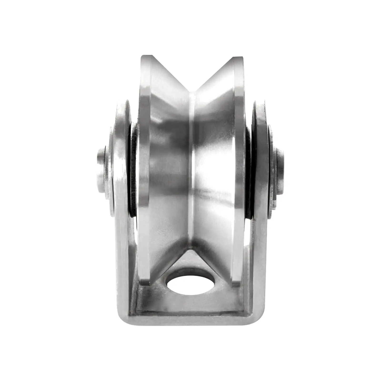 V-Groove-Caster-2-inches-Sliding-Gate-Wheel-Rigid-Caster-with-Bracket ...