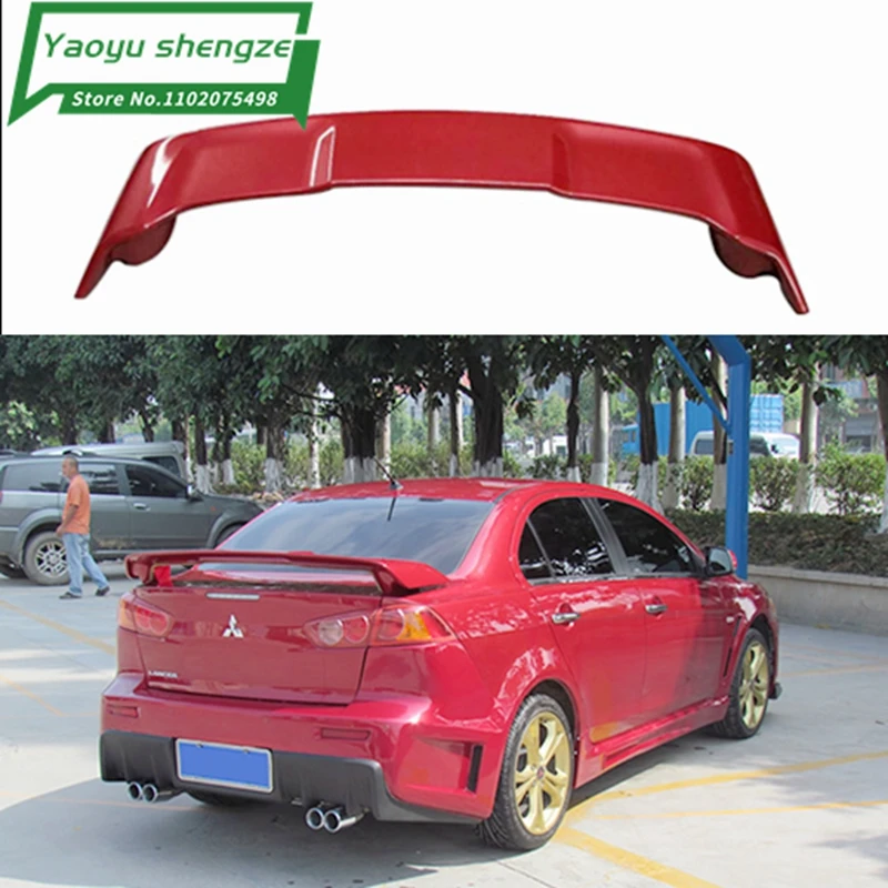For-LANCER-EX-Spoiler-High-Quality-ABS-Material-Car-Rear-Wing-Primer ...