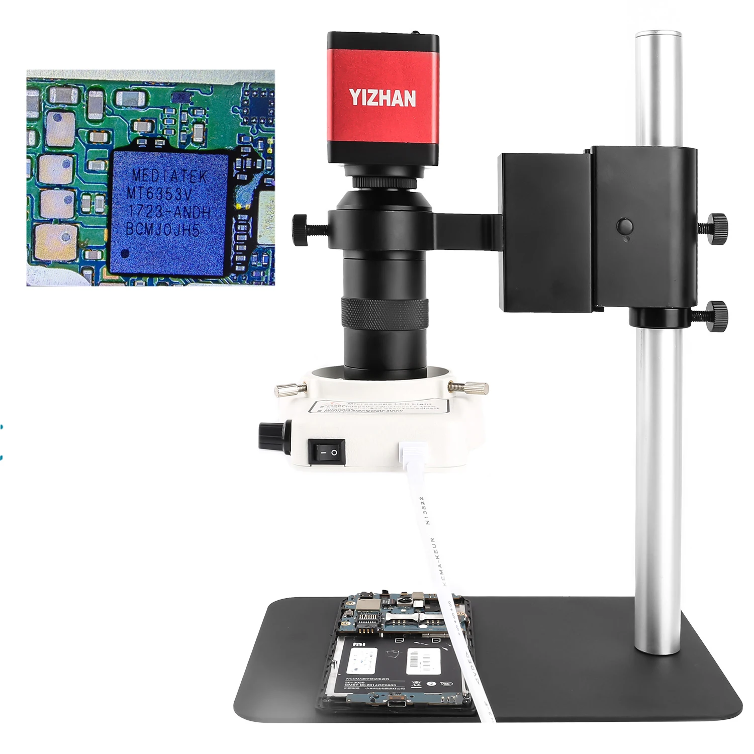 HDMI-VGA-Digital-Microscope-For-Soldering-Mobile-Phone-Repair ...