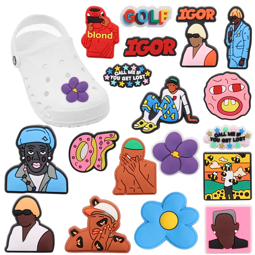 New-Arrival-1-18pcs-Shoe-Charms-Fashion-Rock-Hip-Hop-Singer-Accessories ...