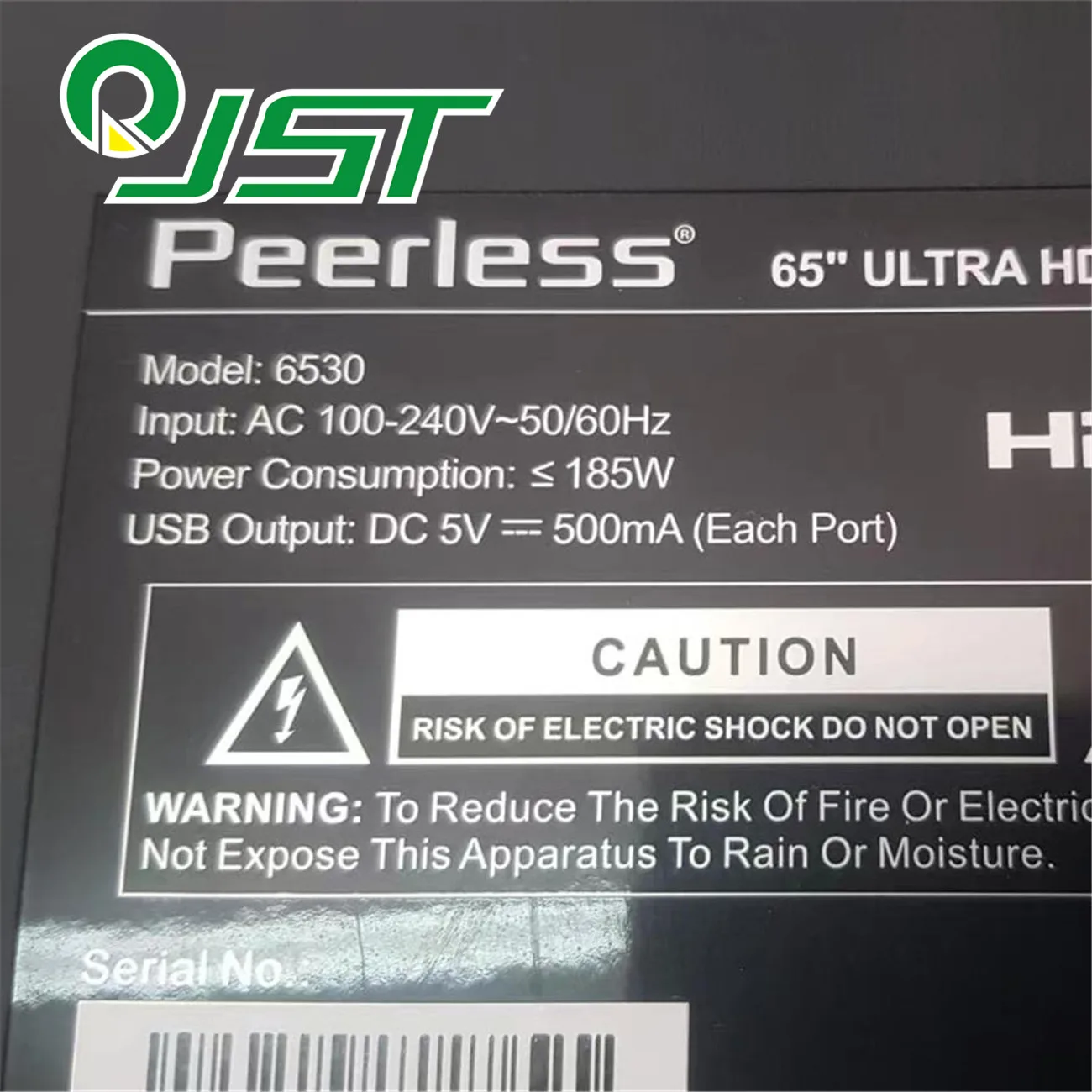 New 12pcs/Kit LED 65 TV Peerless 6530 65” ULTRA HD LED TV JVC LT-65N785 ...