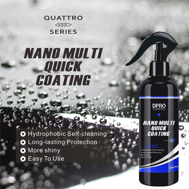 Dpro Ceramic Car Coating Nano Spray Quick Coat Lliquid Glass Ceramic ...