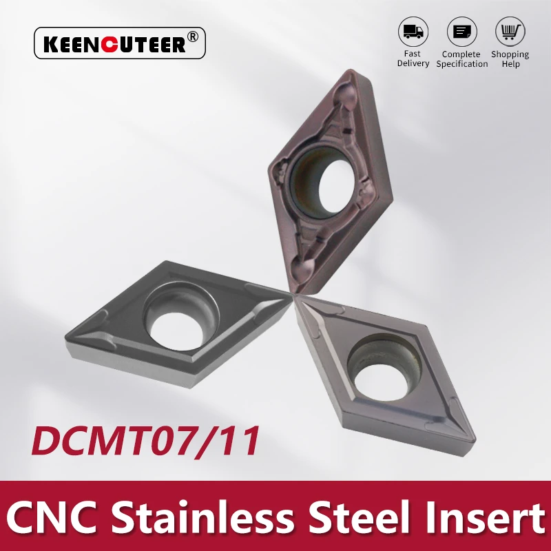 Stainless Steel Blade DCMT DCMT07 DCMT11 YZ15TF YZ5018 YZ735 Carbide ...