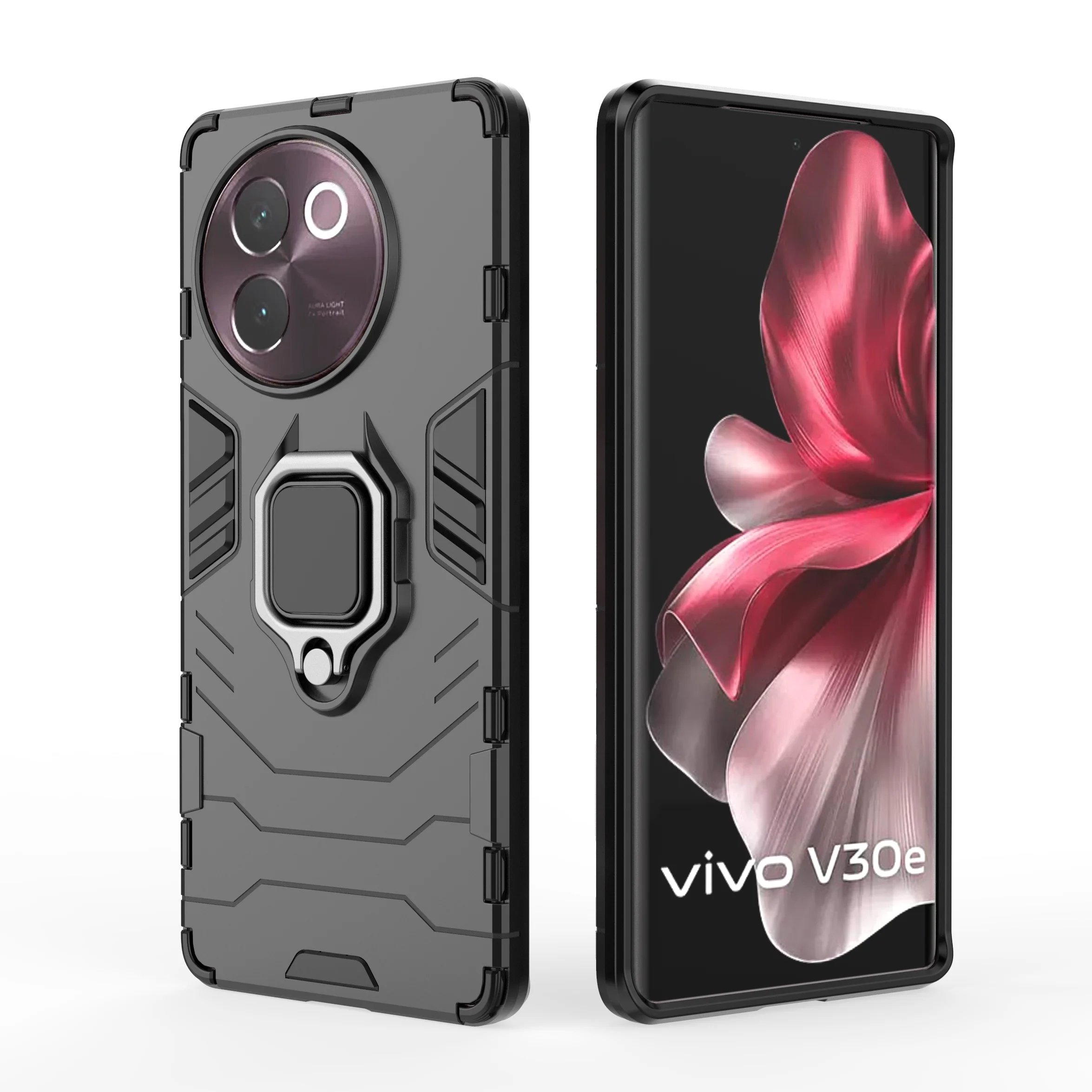 For-VIVO-V30E-V30-E-5G-Back-Cover-Case-Shockproof-Armor-Metal-Ring ...