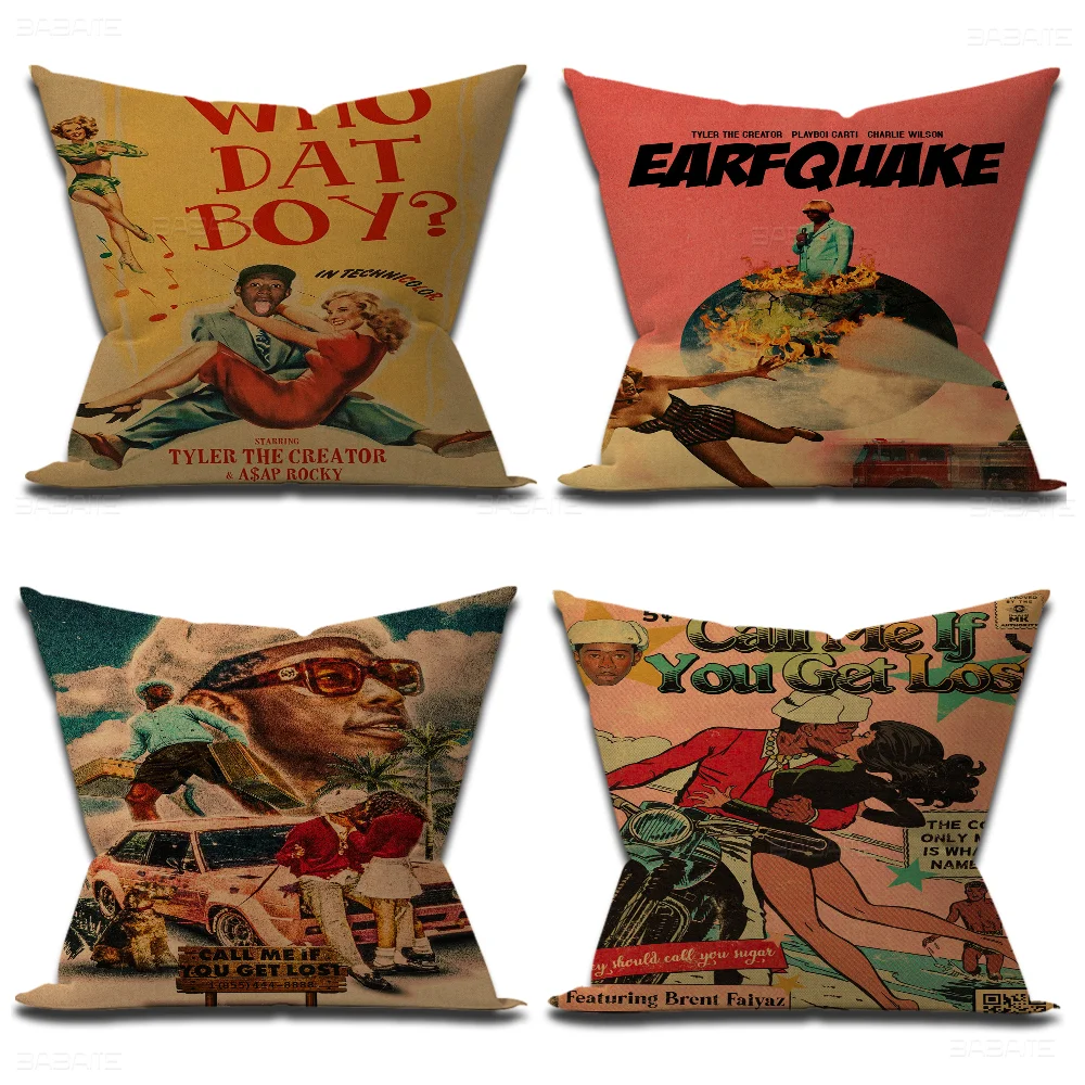 Rapper-Tyler-The-Creator-Flower-Boy-Pillow-Gift-Home-Office-Decoration ...