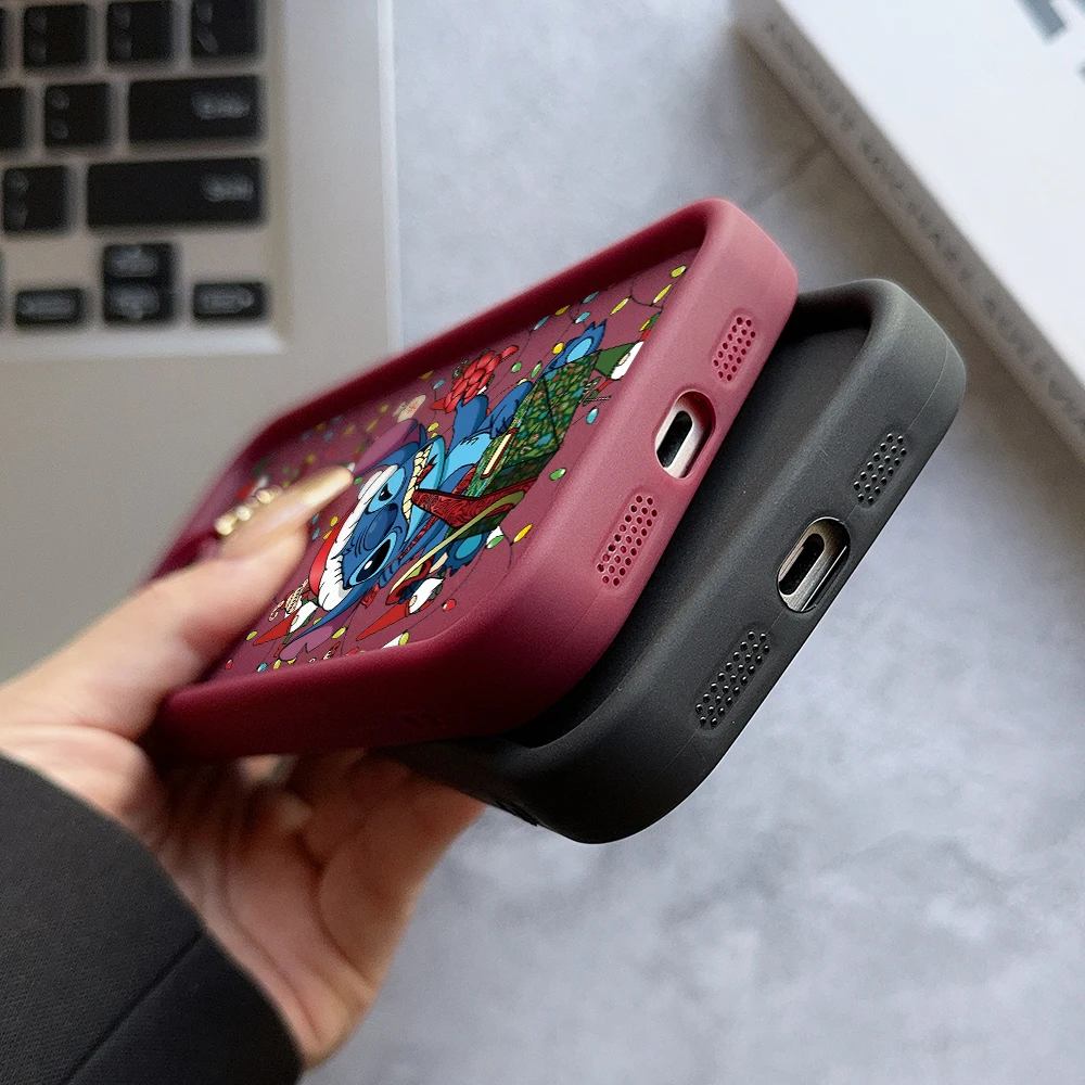 Christmas Gift Stitch Phone Case for Infinix Smart 8 7 5 Note 40 30 12 ...