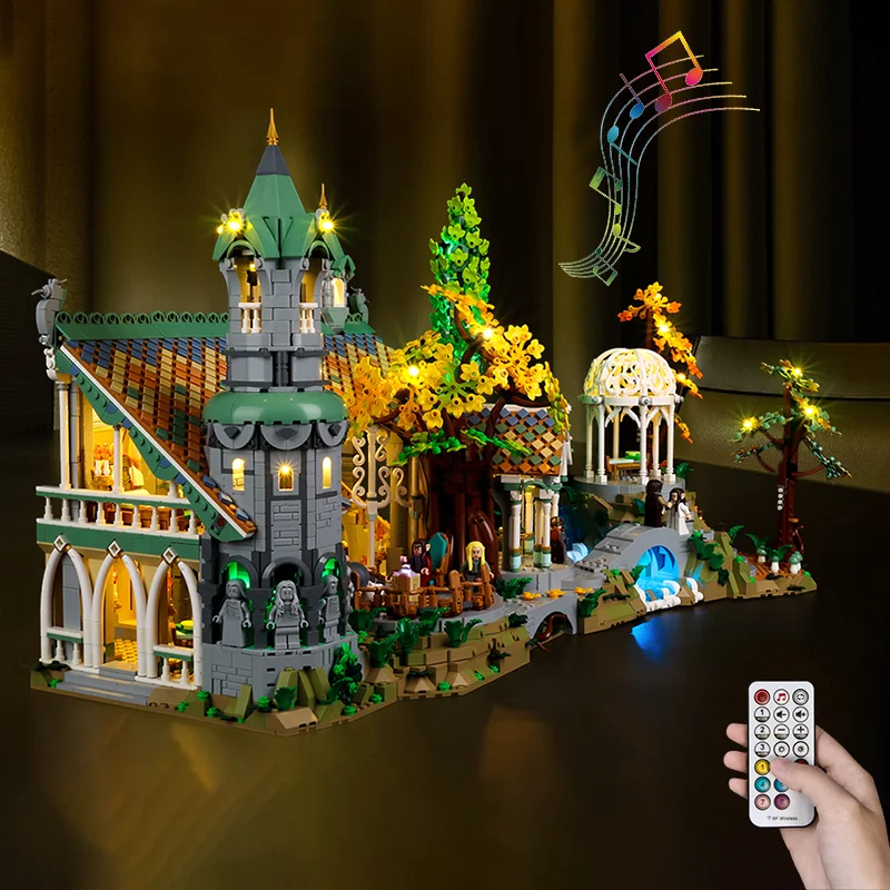 EASYLITE-LED-Light-Kit-For-THE-LORD-OF-THE-RINGS-RIVENDELL-10316 ...