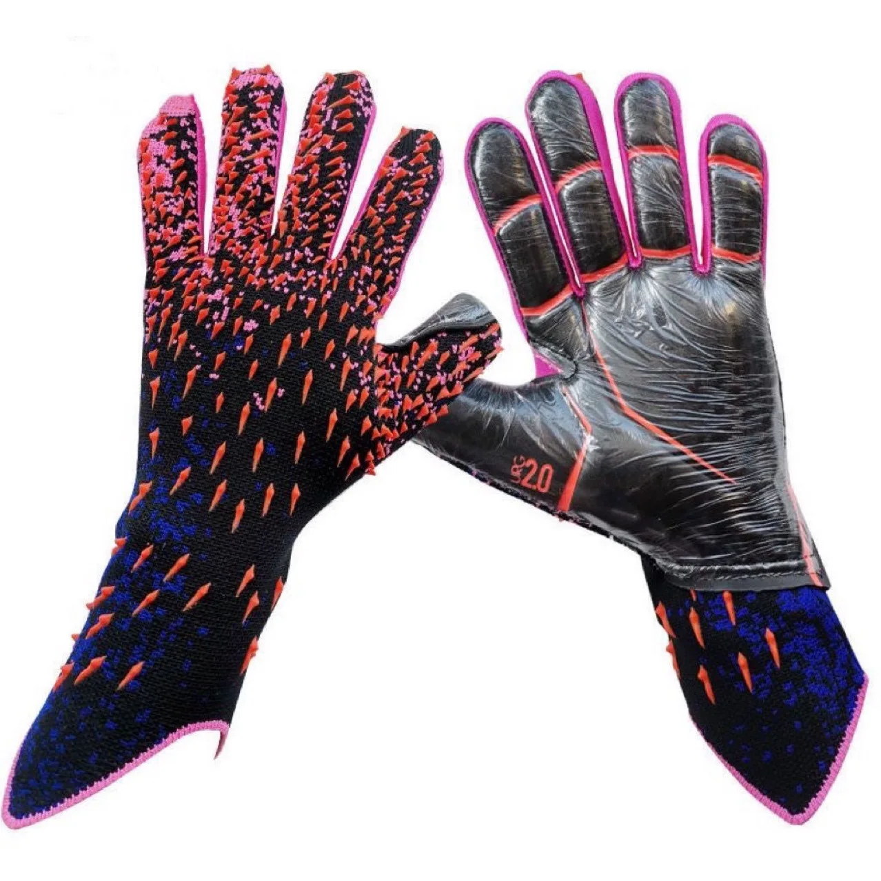 Goalie-Gloves-Anti-slip-Latex-Soccer-Goalkeeper-Gloves-Thicken-Football ...