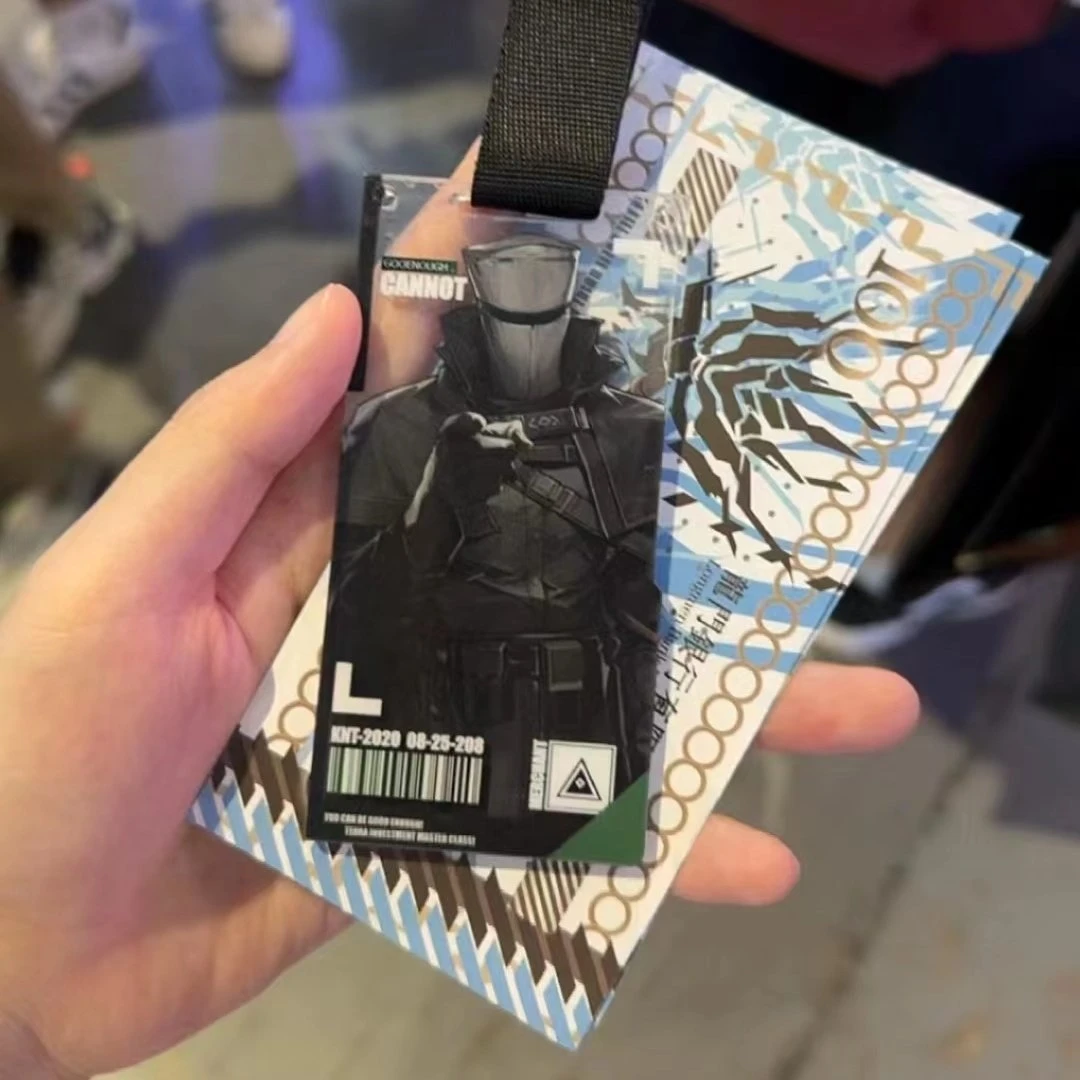 Anime-Arknights-Cosplay-Keychain-Backpack-Pendant-Acrylic-Pass-Ambitus ...