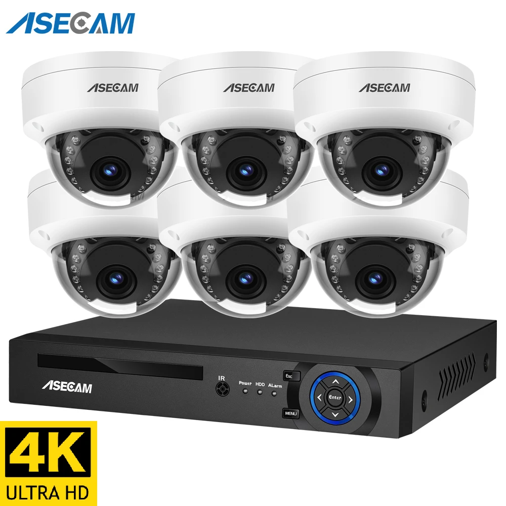 ASECAM-8MP-4K-Security-Camera-System-IK10-Explosion-proof-Outdoor-POE ...