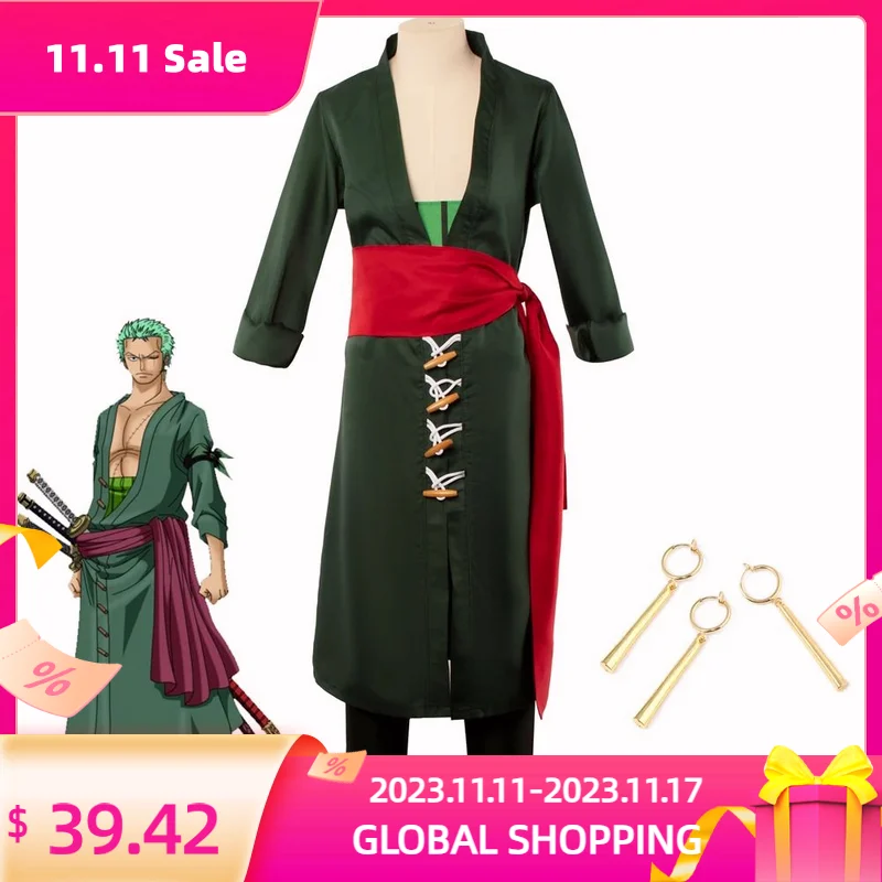 SBluuCosplay-Anime-Roronoa-Zoro-Cosplay-Costume-Clothes-Full-Set-Custom ...