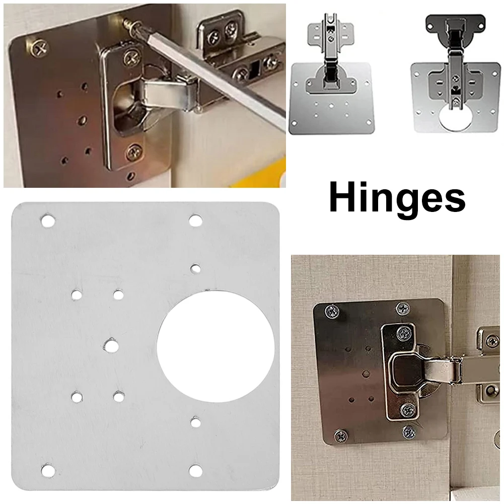 Stainless-Steel-Hinge-Repairing-Fixing-Tool-with-Screw-Kitchen-Cupboard ...