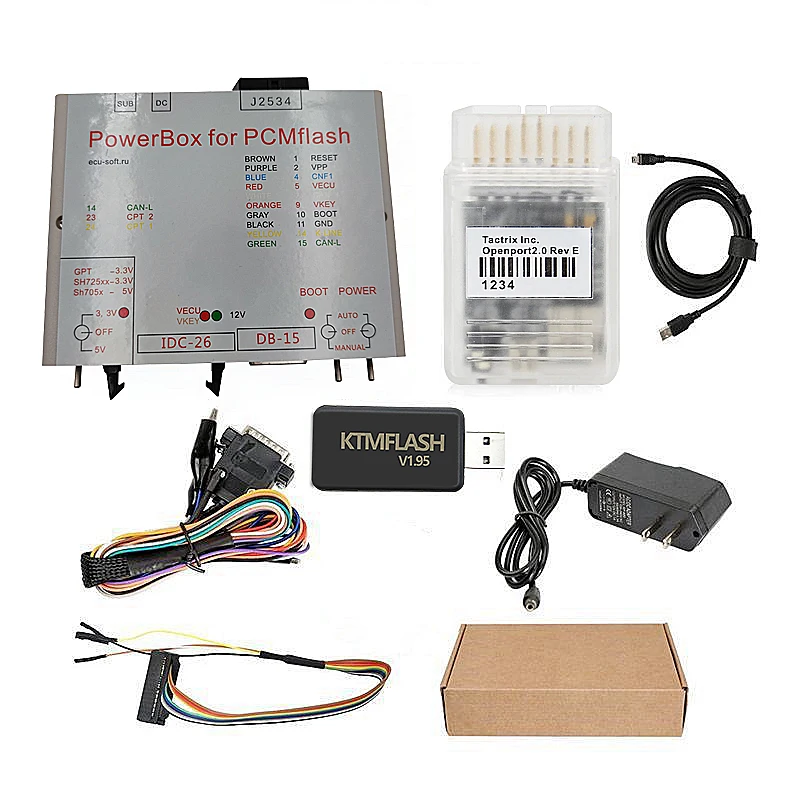 Flash 1.95 Ecu Programmer & Transmission Power Upgrade Tool Chiptuning ...