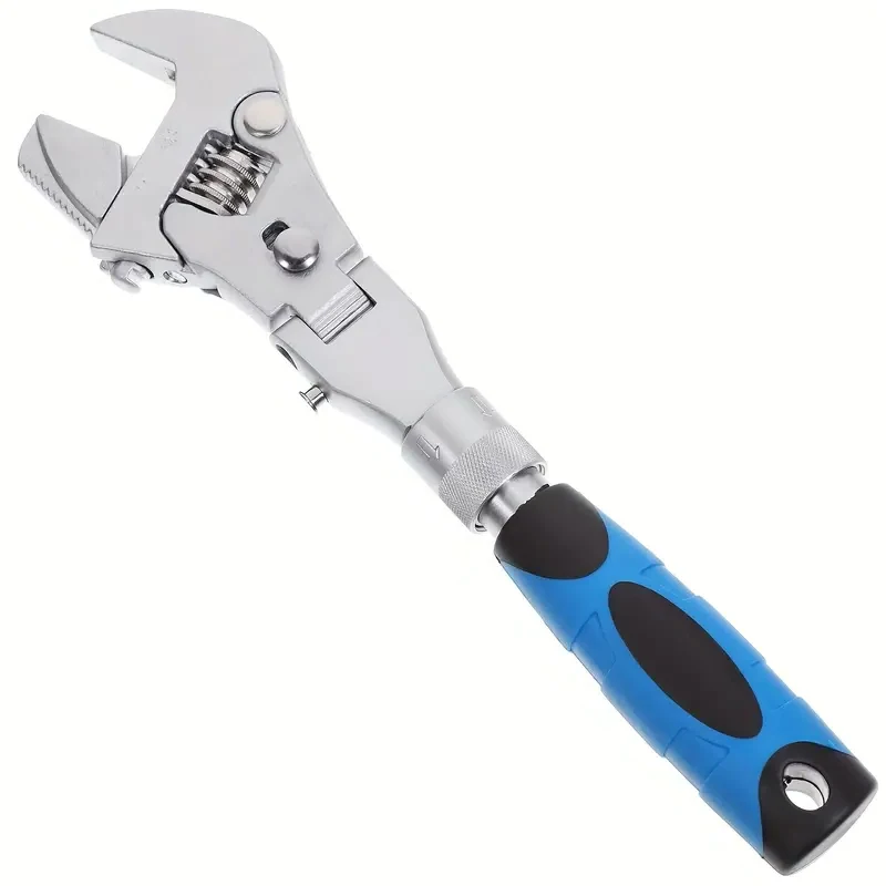 10-Inch-Adjustable-Wrench-Torque-Ratchet-Wrench-180-Degree-Folding ...