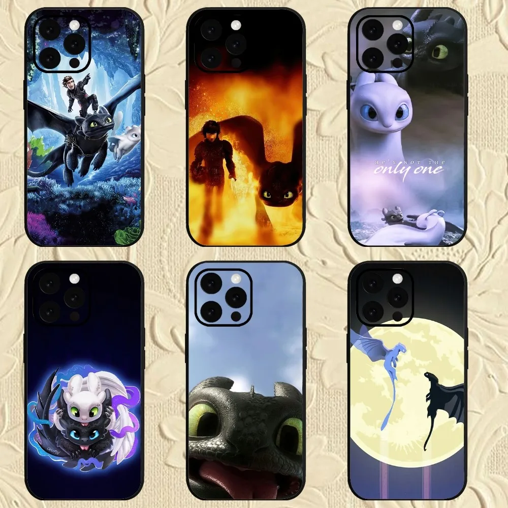 Lovely-couple-Toothless-Fury-Dragon-Phone-Case-For-iPhone-Mini-11-12-13 ...