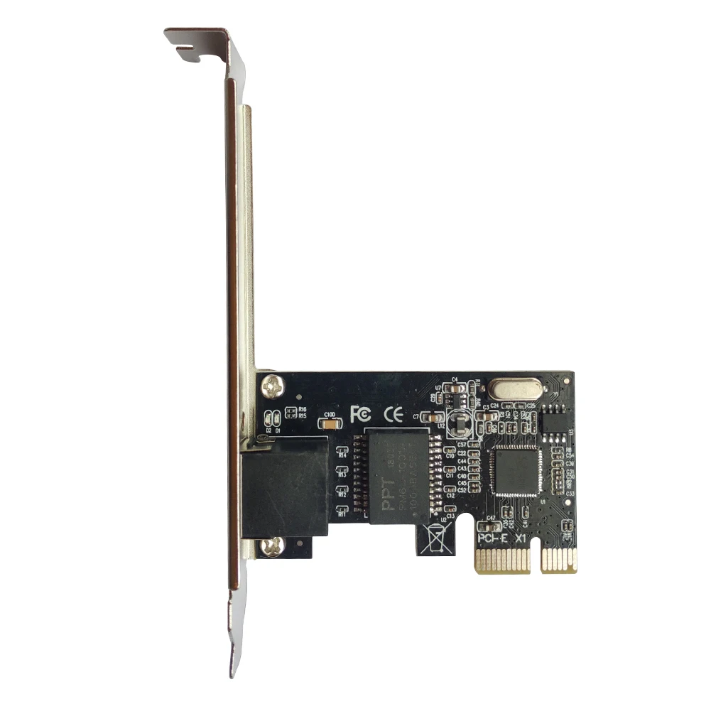 Network Card 10M/100M/1000Mbps Gigabit Ethernet PCI Express Network ...