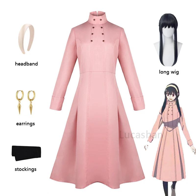 Anime-Yor-Forger-Cosplay-Spy-x-Family-Yor-Briar-Fantasia-Cosplay-Peruca ...