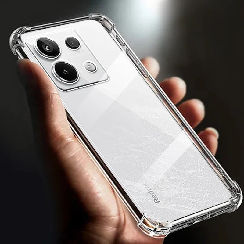 Thickened-Airbag-Shockproof-Clear-Soft-Tpu-Phone-Case-for-Xiaomi-Redmi ...
