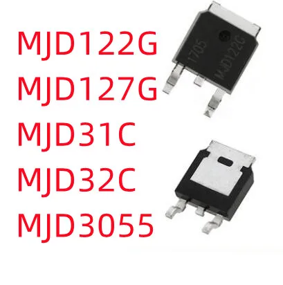 10pcs-MJD122G-MJD127G-J122G-J127G-MJD122-MJD127-TO-252-MJD31C-J31C ...