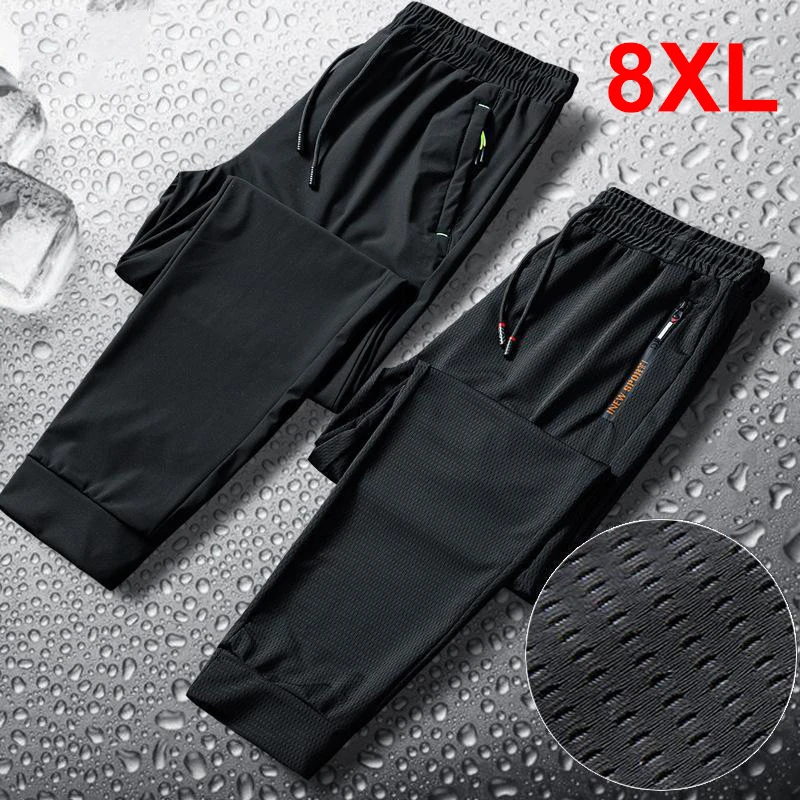 2022-Summer-Mesh-Pants-Men-Big-Size-8XL-Fashion-Casual-Breathable-Cool-Sweatpants-Male-Hole ...