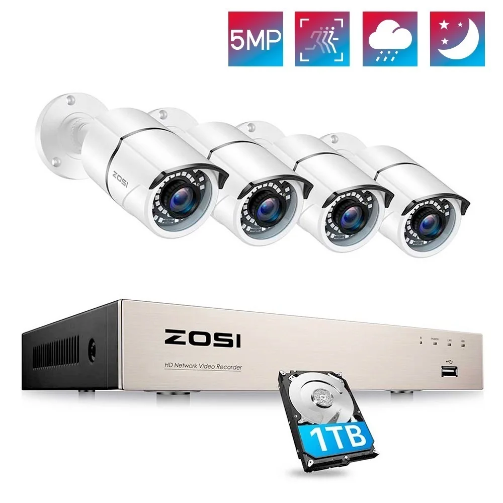 POE-Security-Camera-System-Kit-CCTV-imperme-vel-Home-Video-Surveillance ...
