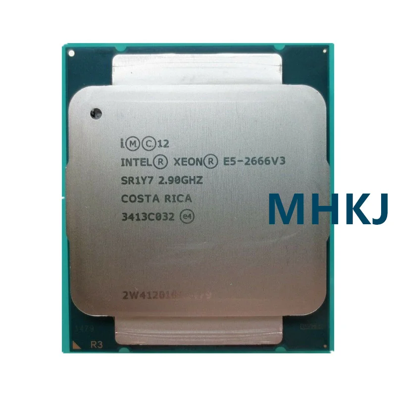 Intel Xeon E5 2666 v3 E5 2666v3 E5 2666V3 2.9 GHz Ten Core Twenty ...