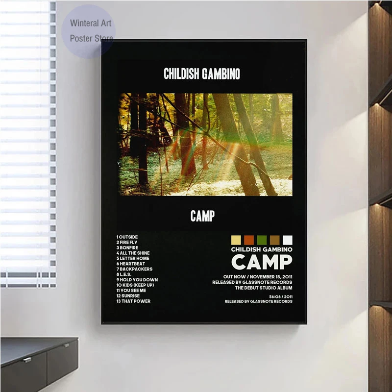 Camp Childish Gambino Album Cover