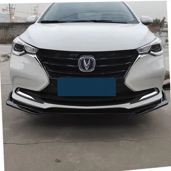 Splitter for Changan Alsvin Front Skirts 2018-2023 Glossy Black Bumper ...