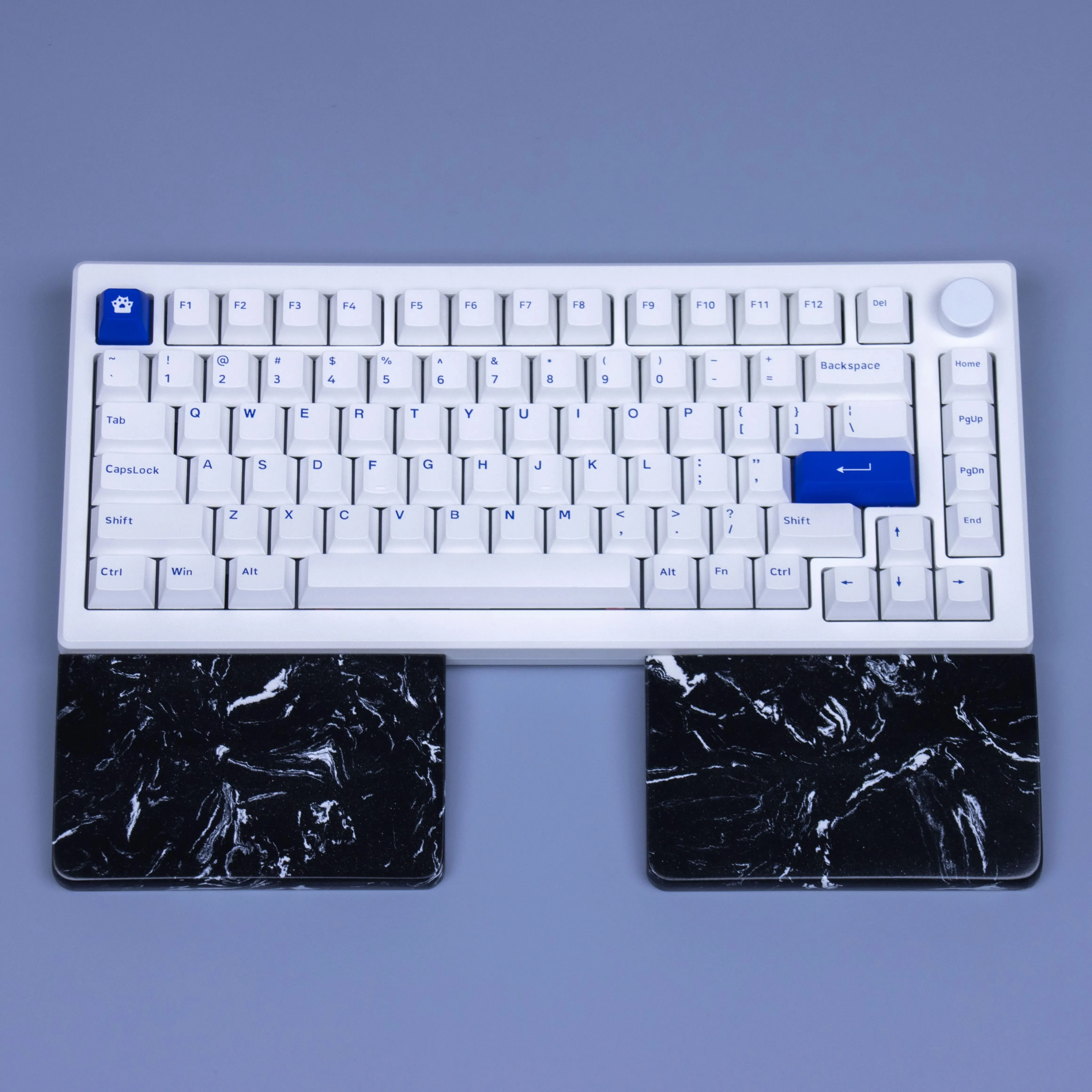Split Keyboard Hand Rest 65%/75% Wrist Rest Quartz Ergonomic Keyboard ...