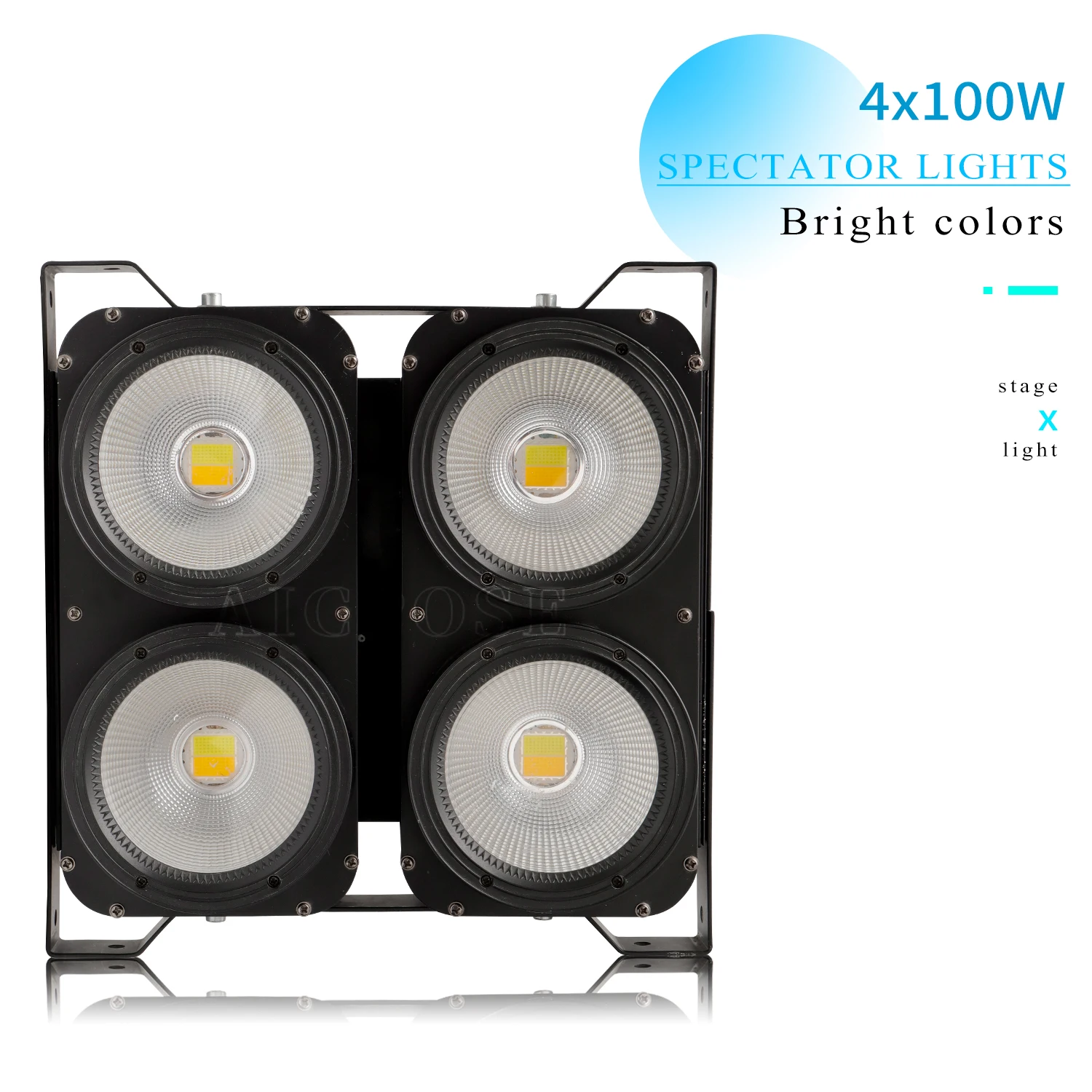 Led-Blinder-Light-4x100w-4-Eyes-4x100w-400W-LED-RGBWA-UV-6in1-Warm ...