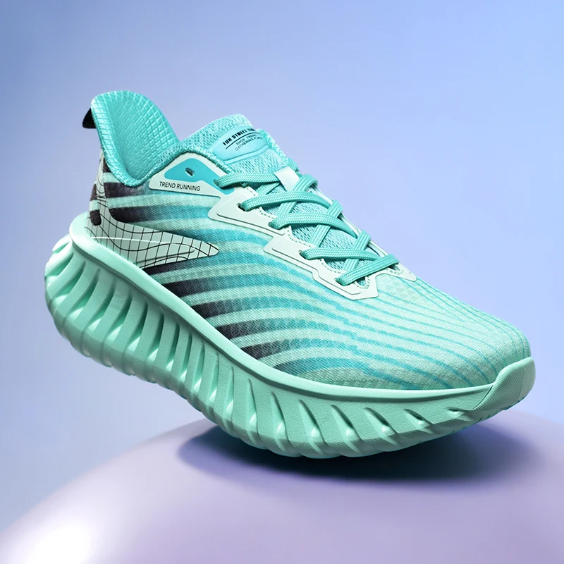 Neutral Hot Summer Running Shoes Lightweight Athletic Shoes Training ...