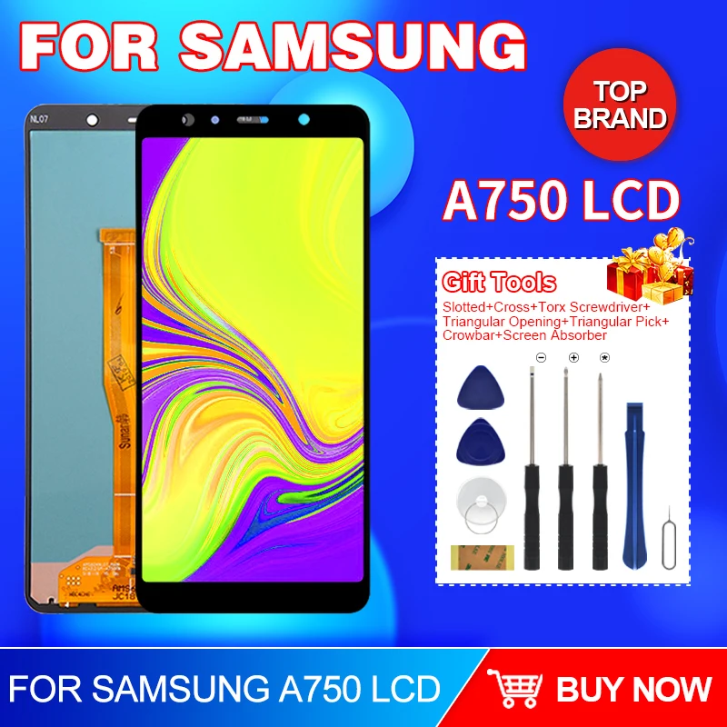 Hot-Sale-OLED-6-0-Inch-For-Samsung-Galaxy-A750-Lcd-A7-2018-Display ...