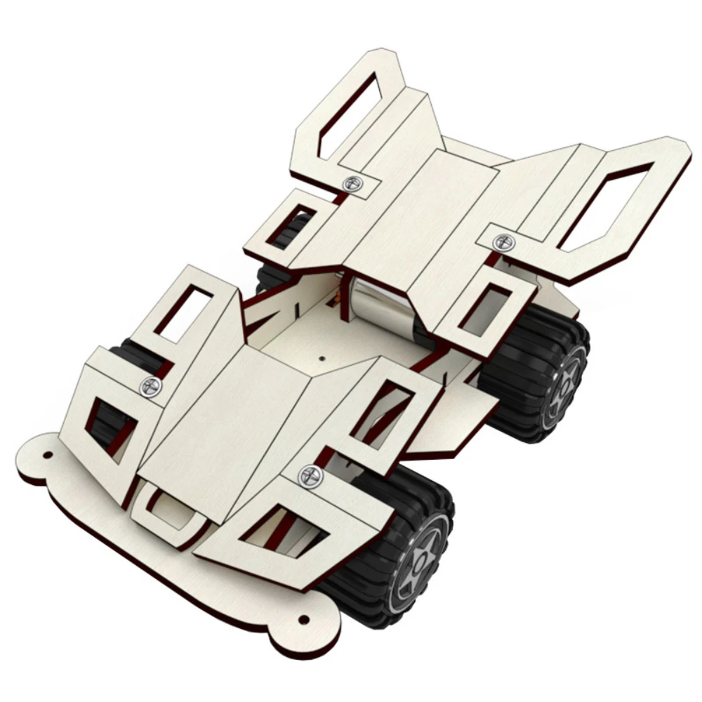 Homemade Wooden Race Car