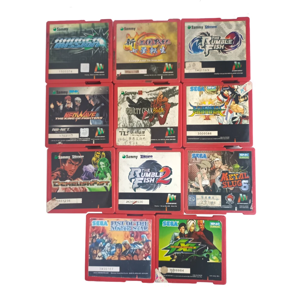 Sammy-PCB-Board-Dolphin-Blue-Rumble-Fish-Arcade-Arcade-Game-Card-Sammy ...