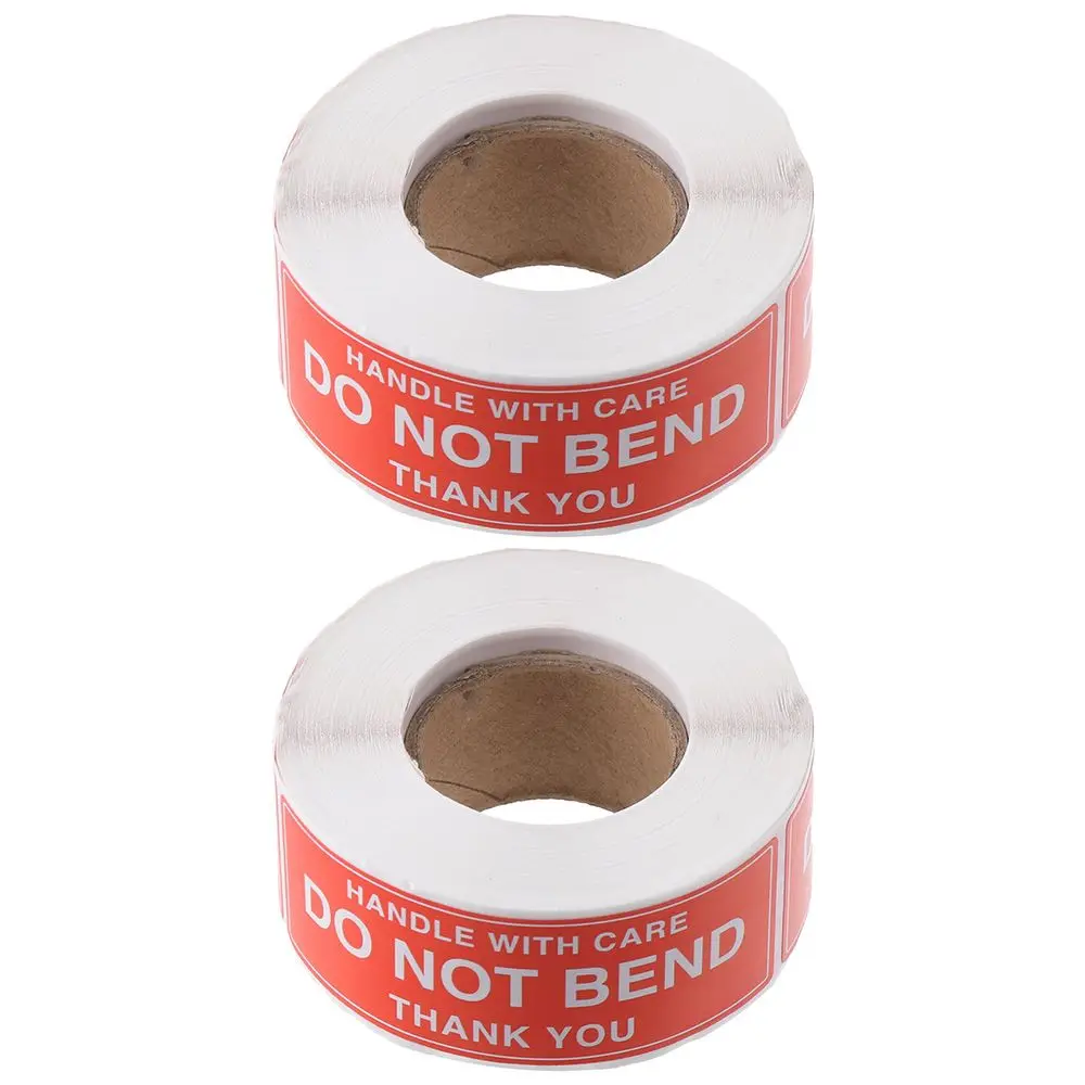 Red-Handle-with-Care-Do-Not-Bend-Thank-You-Packing-Labels-Self-adhesive ...