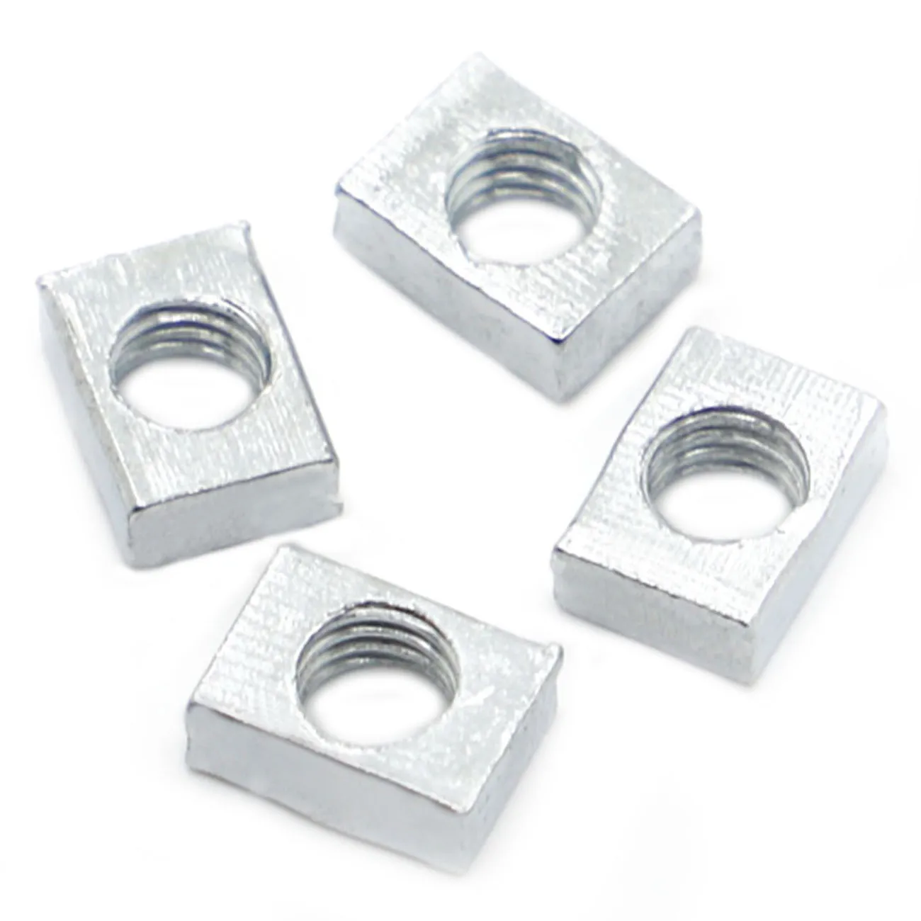5-50pcs-Thin-Rectangular-Nuts-M3-M4-M5-M6-M8-Zinc-Plated-Carbon-Steel ...