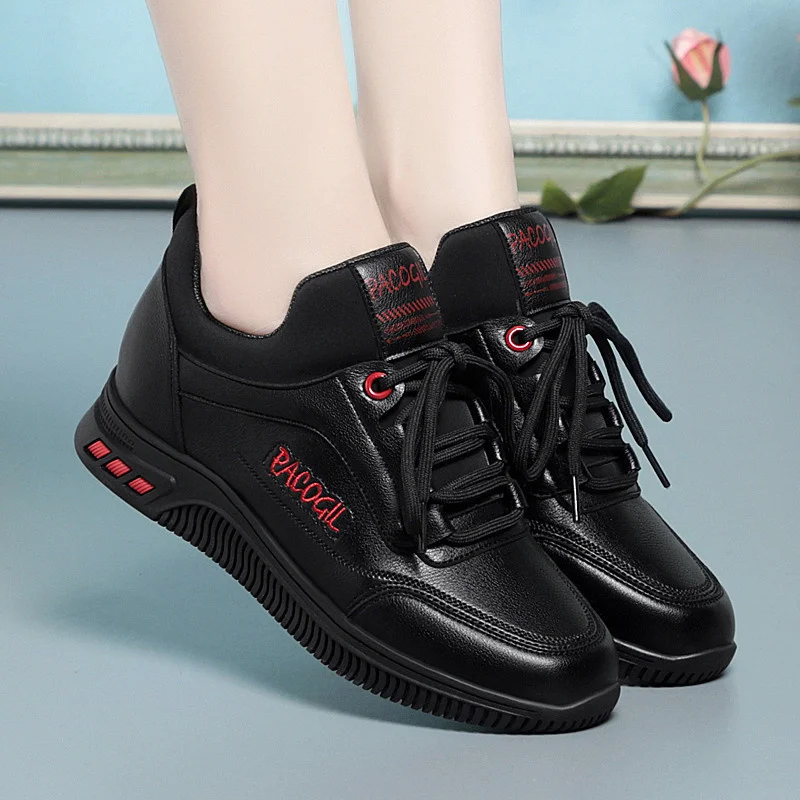Women Spring Autumn Sports Casual Shoe Lightweight Non-slip Waterproof ...