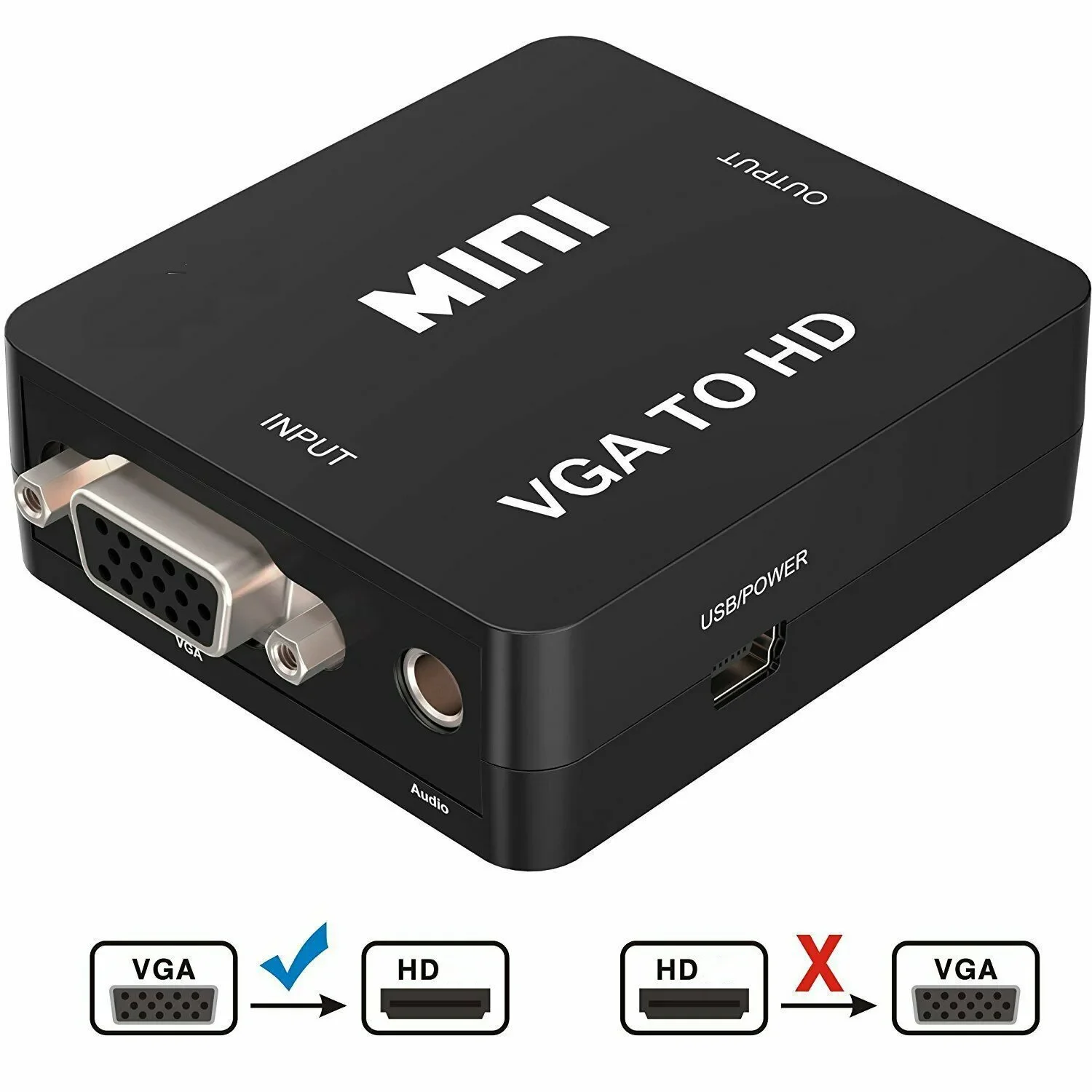 VGA-to-HDMI-compatible-Adapter-Converter-VGA2HD-Video-Box-Audio-Adapter ...