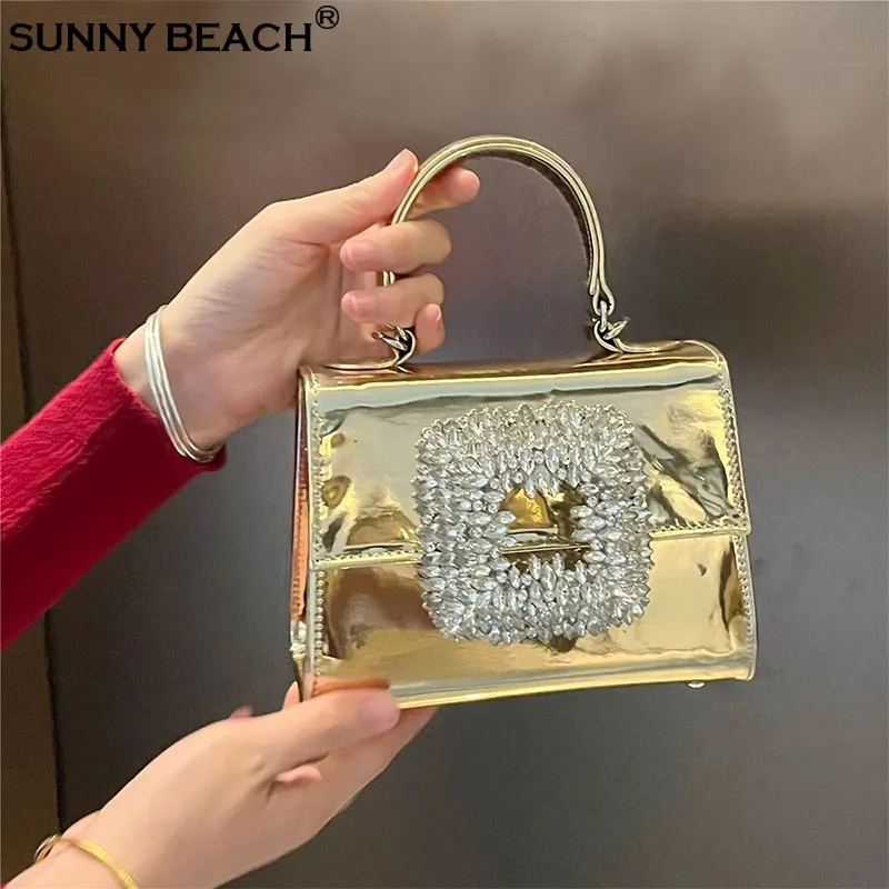 Fashion-Luxury-Square-Diamonds-Bag-Women-Handbag-Flap-Female-Crossbody ...