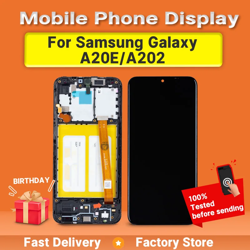 High-quality-Display-For-Samsung-A20E-SM-A202F-SM-A202K-LCD-Touch ...