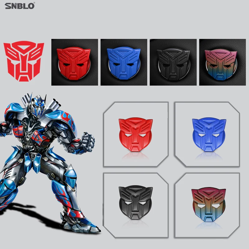 Transformers interruptor de encendido de coche, anillo decorativo ...