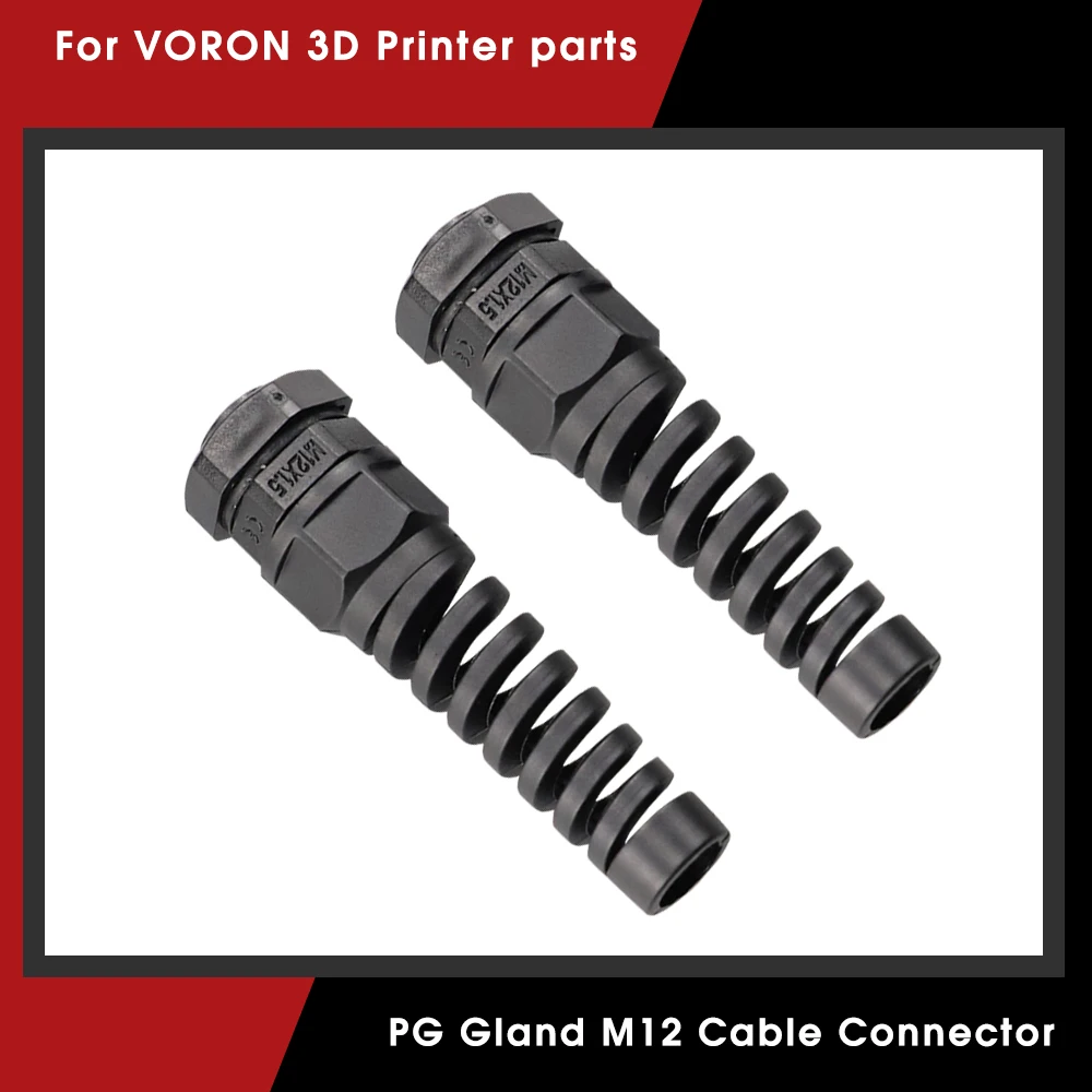 2pcs/lot Voron Micron 120 180 Micron PG Cable Gland M12 Waterproof Anti ...